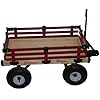 Millside Industries 16x34 Wooden Wagon with Pneumatic Tires