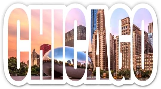 Amazon.com - Squiddy Chicago Illinois - Vinyl Sticker Decal for Phone ...