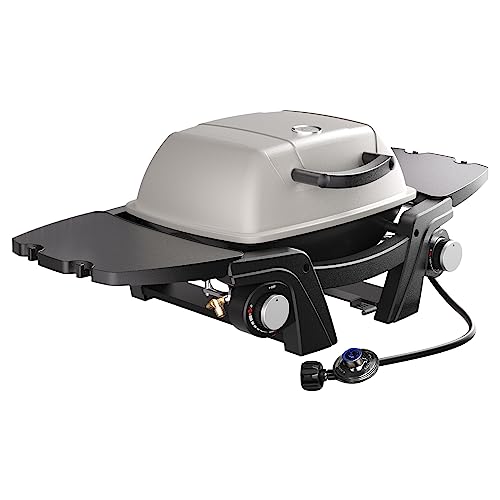 Portable Propane Gas Grill, 2-Burner Portable Gas Grill Small Tabletop ...