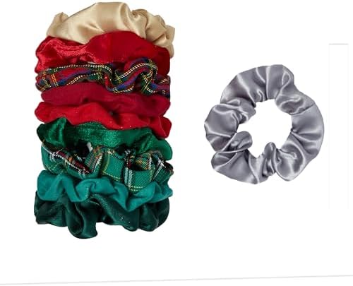 Amazon.com : Scunci by Conair 10pk Scrunchie Gift Box - hair ties -teen ...