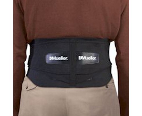 Amazon.com: MUELLER Lumbar Back Brace With Removable Pad : Health ...