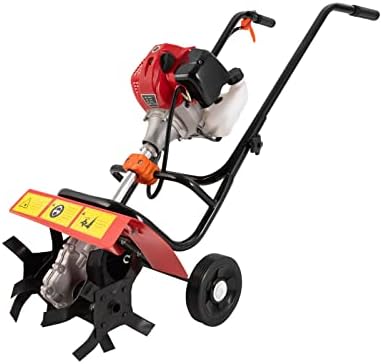 Amazon.com : HinLIaDa 52CC 2 Stroke Gas Powered Tiller, Mini Hand ...