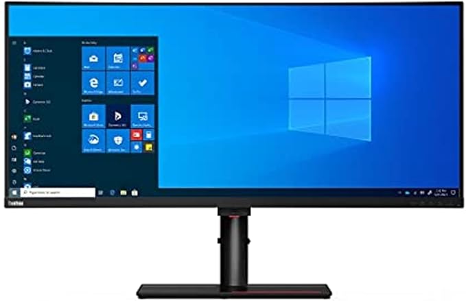 Amazon.com: Lenovo ThinkVision P40w-20 39.7" 5K2K WUHD Curved Screen ...