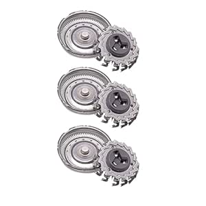 Amazon.com: 3Pcs Latest Upgraded RQ12 Complete Replacement Shaver Blade ...