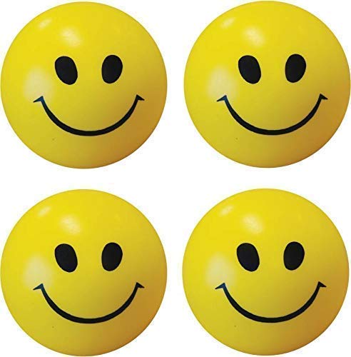 Buy NEVERSTOP® Smiley Face Squeeze Sponge Ball for Kids and Adults for ...