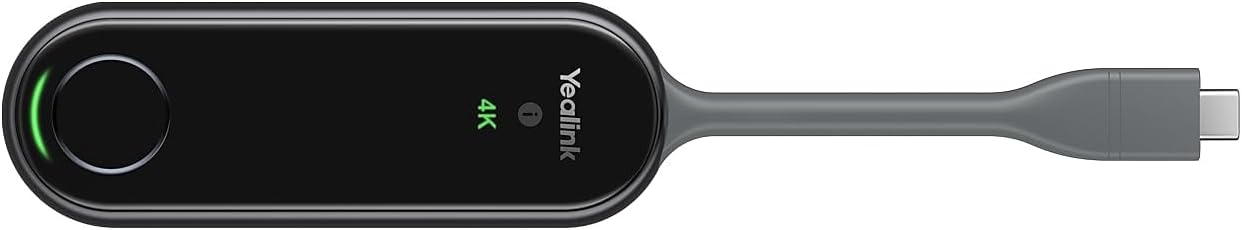 Amazon.com: Yealink WPP30 USB Type-C 4K Wireless Presentation Pod ...