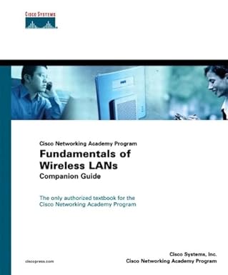 Cisco Networking Academy Program Fundamentals Of Wireless Lans