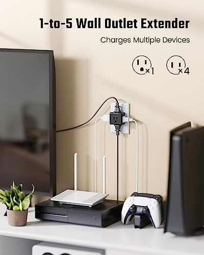 Reviews for Superdanny 2 Pack Wall Outlet Extender 5 Way Outlet ...