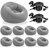 Amazon.com: Realspring 6 9 12 Pcs Inflatable Bean Bag Chairs for Adults ...