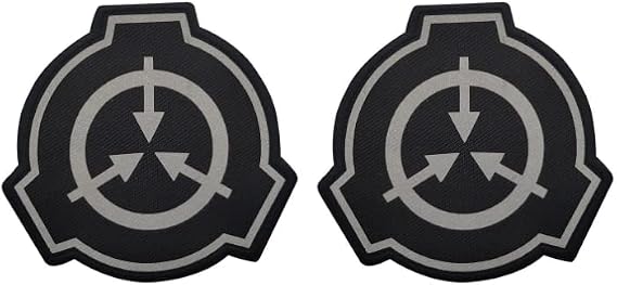 Amazon.com: 2pc SCP Foundation Classic Logo Special Containment ...