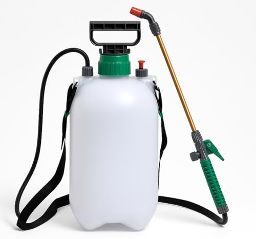VOXON 5L Pump Action Pressure Sprayer With Pressure Release Valve ...