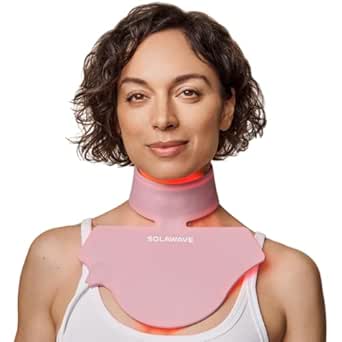 Amazon.com: Solawave Neck & Chest LED Light Therapy Mask | FDA Cleared ...
