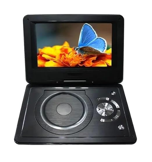9.8" Portable DVD Players with 270° Swivel Screen SD Card/USB/Game/MP3 ...