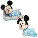Amazon.com: Disney Baby Musical Crawling Pals Plush, Mickey Mouse ...