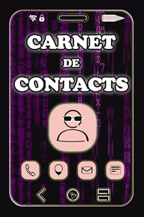 Amazon.fr - Carnet de contacts: Répertoire téléphonique et d'adresse ...