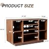 Amazon.com: wirrytor Stereo Cabinet, Media Storage Cabinet, 5-Tier ...