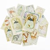 ・ブランド:ソラステラ・製造元:ソラステラ・製造元/メーカー部品番号:2120-001088・アールヌーボー調の美しいデザインのタロットカード78枚+オリジナルカード2枚の合計80枚セット。すべて違うデザインの金の箔押し加工が豪華でエレガン...