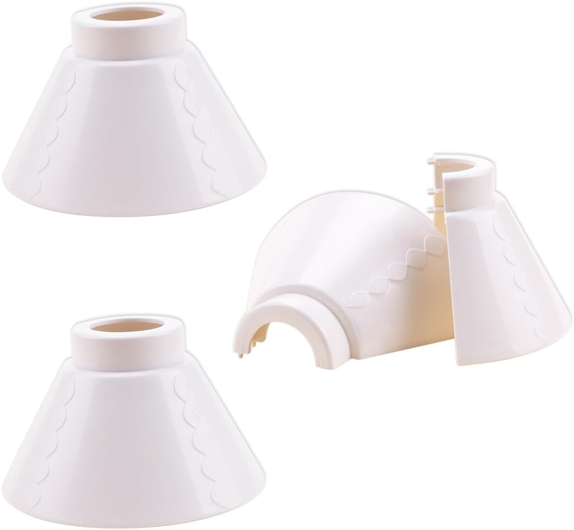 SaiDian 3Pcs E27 Plastic Bulb Shade Protective Light Bulb Cover for ...