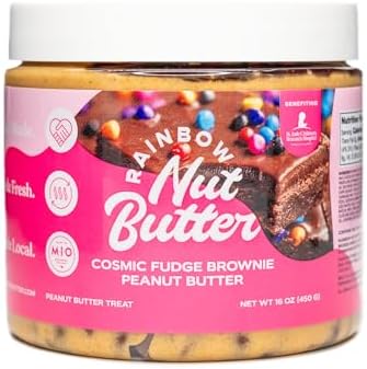 Amazon.com : Rainbow Nut Butter, Cookies and Cream Peanut Butter ...