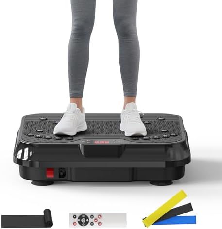 Amazon.com : Vibration Plate Exercise Machine, Vibrating Plate for ...