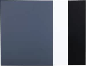 Amazon.com : JJC 10" x 8" PVC White Balance Card Set for Achieving ...