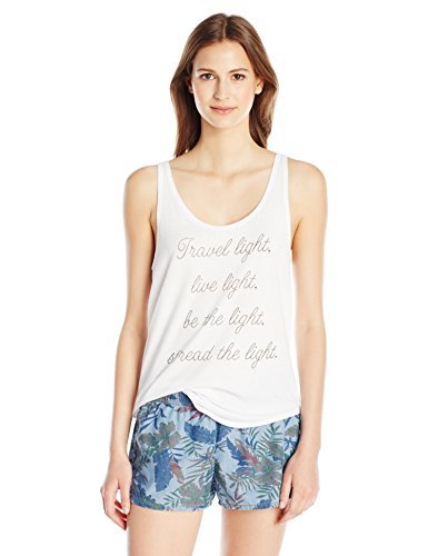 Signorelli Women's Travel Light Graphic Tank, White, Small : Amazon.in ...