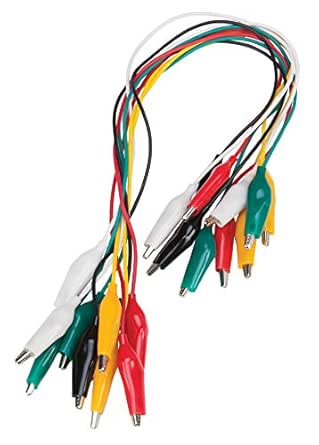 Performance Tool W2936 10pc Color Coded Alligator Clip Leads for Low ...