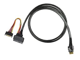 Micro SATA Cables | High-Speed SlimSAS 4i PCIe Gen4 to U.2 (SFF-8639 ...
