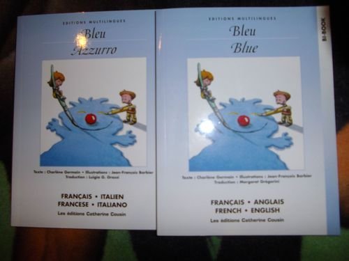 Amazon.com: Bleu - bleue (français/anglais): 9782848290034: Charlène ...
