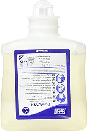 DEB PUW1L Estesol Purewash Hand Cleaner Lotion, 1L, Pack of 6 : Amazon ...