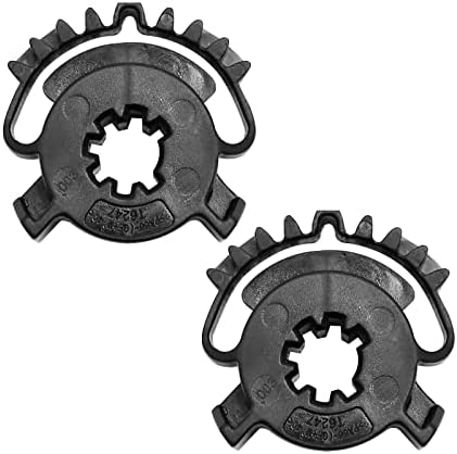 Amazon.com: 2PCS Heater Blend Door Actuator Gear - Black Air Door ...