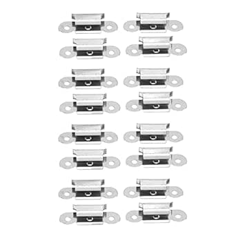 Amazon.co.jp: BTC 16pcs Glass Bed Spring Turn Clips Stainless Steel ...