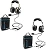 Amazon.com: AIRVOICE Aviation Headset for Pilots with Passive Noise ...