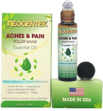 Amazon.com: Aches & Pains Essential Oil Blend | Crafted from 17 Pure ...