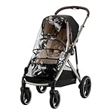 ・ブランド:Cybex・製造元:CYBEX・雨風や花粉、防塵よけに使用できるガゼル専用レインカバー。前面にビューウィンドウ、両サイドに通気孔があいているため、シート内が蒸れず快適に過ごせます。・※画像のガゼルSシート本体のカラーは日本未発売です。