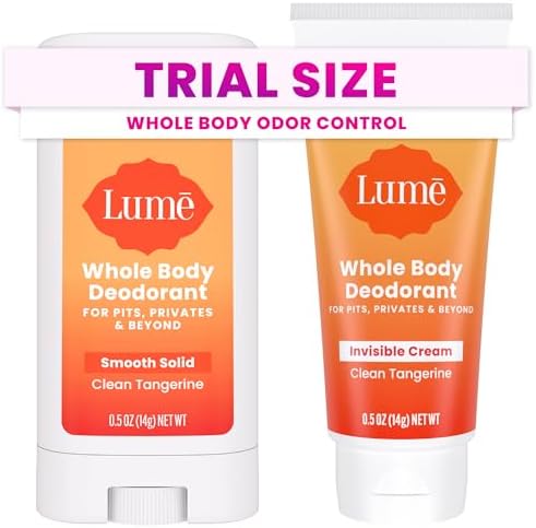 Amazon.com : Lume Whole Body Deodorant - Invisible Cream Stick - 72 ...