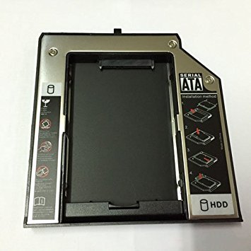 PORJET 2nd HDD SSD Hard Drive Caddy USE For Lenovo Thinkpad T420 T420i ...