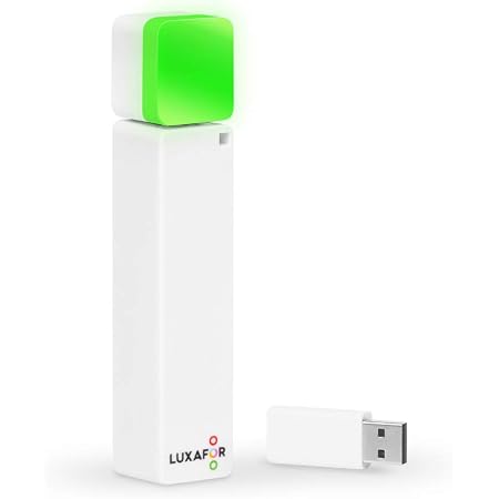 Amazon.com: Luxafor Bluetooth LED Busy Light Indicator - Wireless Do ...