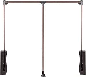 Amazon.com: Pull Down Closet Rail - Retractable Wardrobe Rod ...