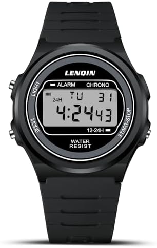 LN LENQIN Mens Watches Men's Digital Sports Watches - 30M Waterproof ...