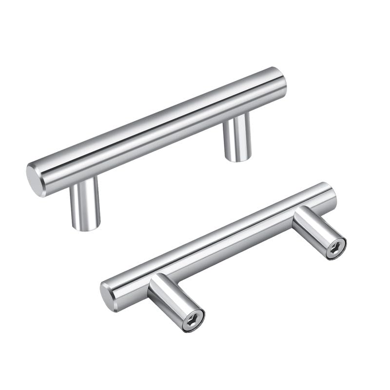 NIZADO 15 Pack Kitchen Cabinet Handles,2 1/2 Inch Hole Centers ...