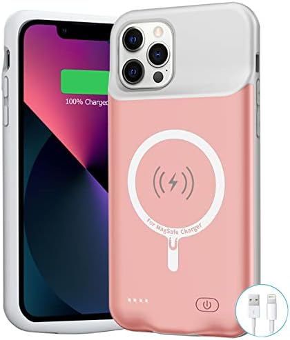 Amazon.com: Battery Case for iPhone 12 /12 Pro , 7000mAh Slim Portable ...