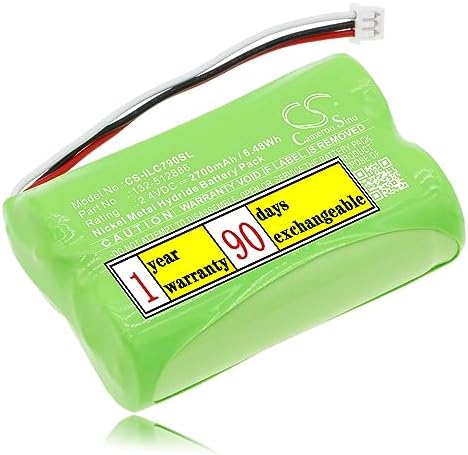 Amazon.com: 2700mAh 132-512886 2.4V High-Performance Replacement ...