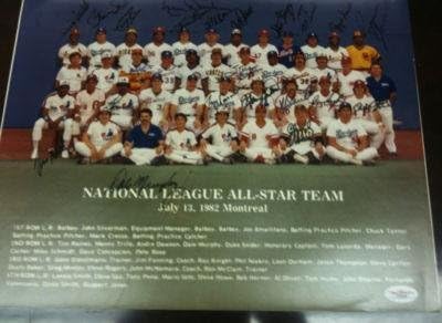 1982 Nl All-stars Signed 11x14 Photo Jsa Loa 22 Autos - Autographed NHL ...