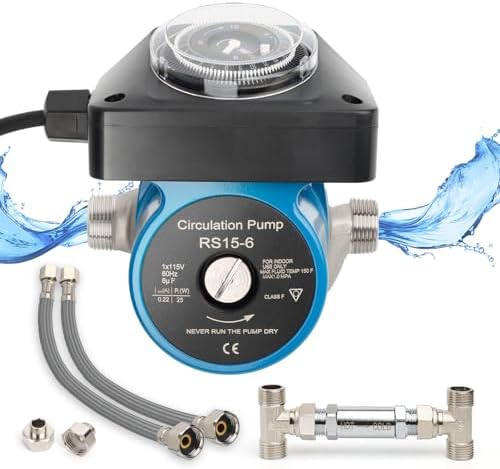 Uiyofok 595916 Hot Water Recirculating Pump Recirculation System 25 ...