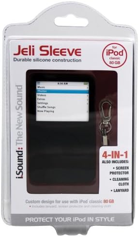 Amazon.com: i.Sound Jeli Sleeve for 80 GB iPod Classic : Electronics