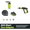 Amazon.com: AVA Short Gun Adapter | Stainless Steel Quick Connect ...