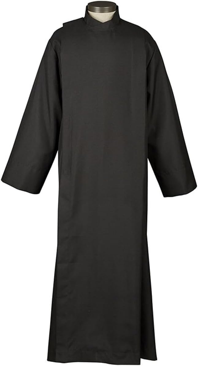 Amazon.com: Trinity Church Supply Black Front Wrap Alb Christian Church ...