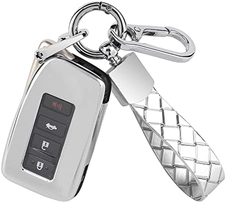 Amazon.com: CARFIB Key Fob Cover for Lexus Accessories ES GS is LS NX ...