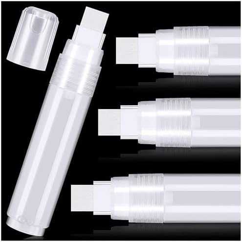 Amazon.com : WDAHDHP Empty Refillable Marker, 3Pcs Acrylic Empty Paint ...